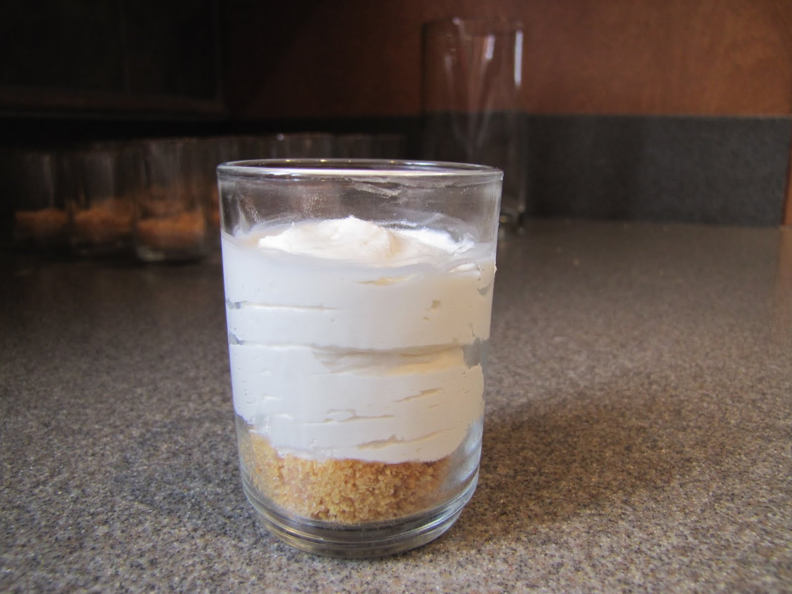 Keaton's Kind Creations: No-Bake Shot Glass Cheesecakes