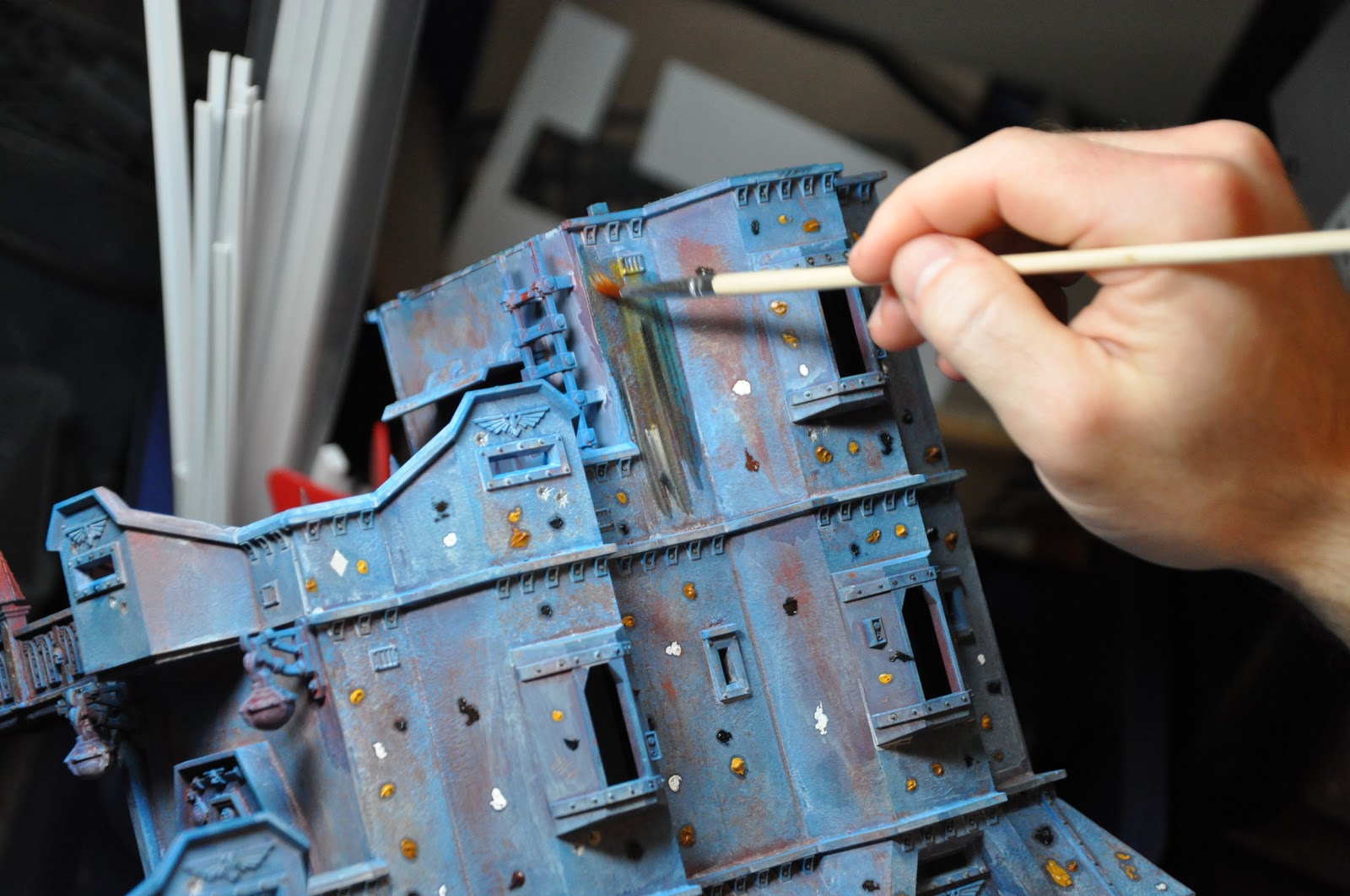 Table Top Gaming Bunker: Weathering Techniques: Oil Paints