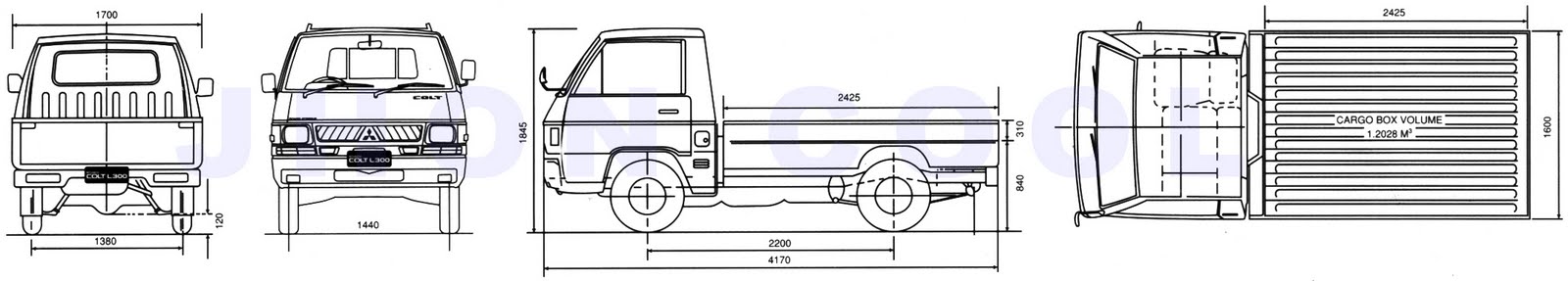 Colt L-300 | Mitsubishi