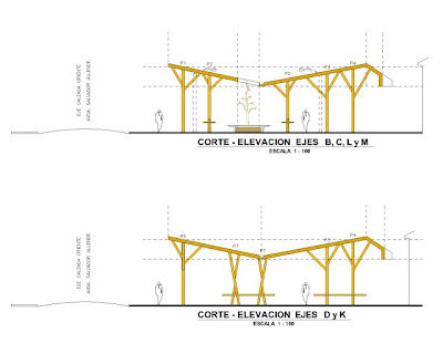 Imágenes Proyecto Plaza Techada para Vendendores Ambulantes