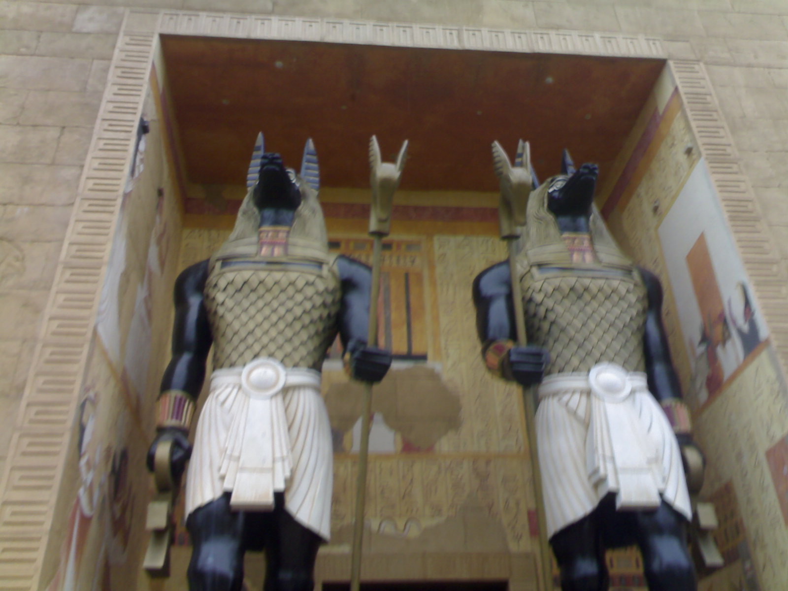 Universal Studio Singapore: Universal Studios The Egypt Anubis Place