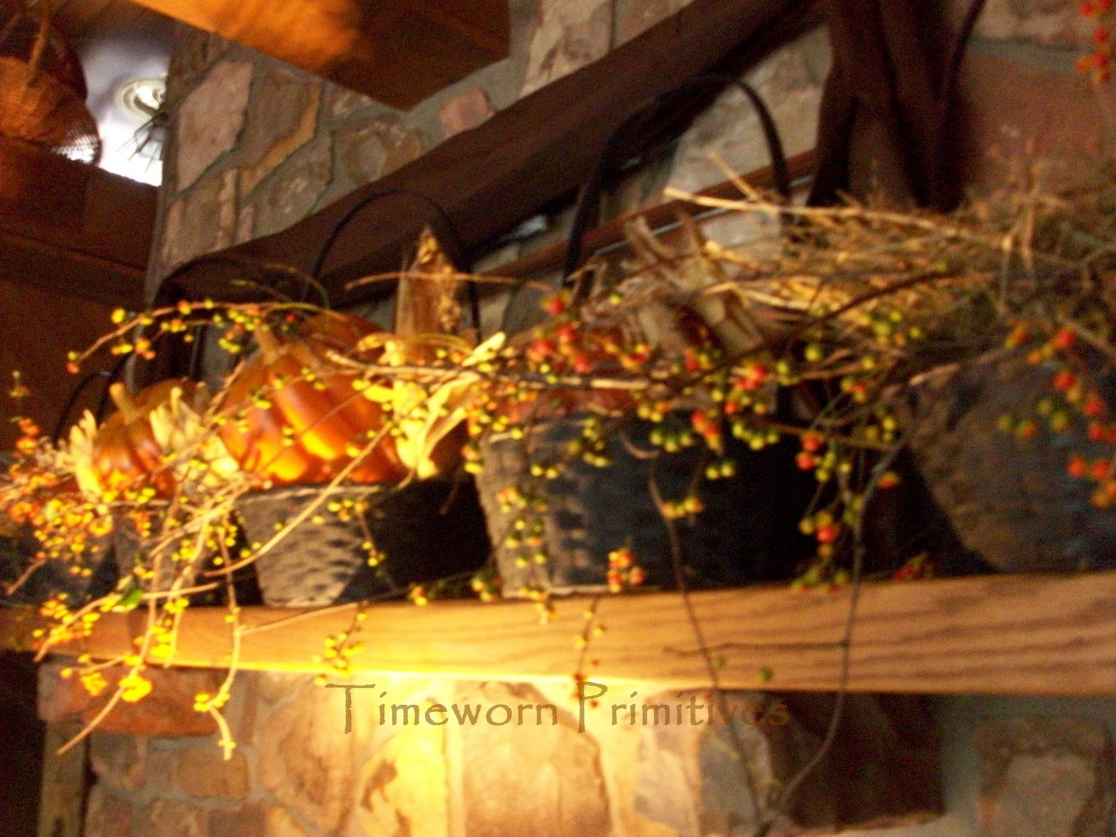 Timeworn Primitives: Mantel Display