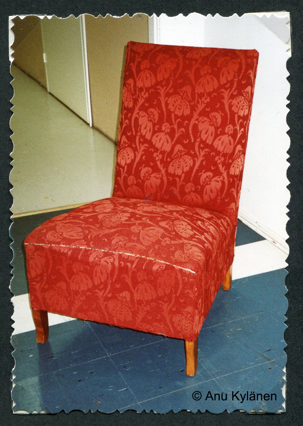 KÄSINTEHTY: K-TUOLIN VERHOILU