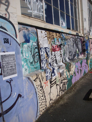 Jesse's Blog: Screenprinting project 'Urban Poster Wall'