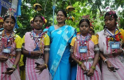 Roving Eye: Film actress Rameshwari ---Tribal Dance