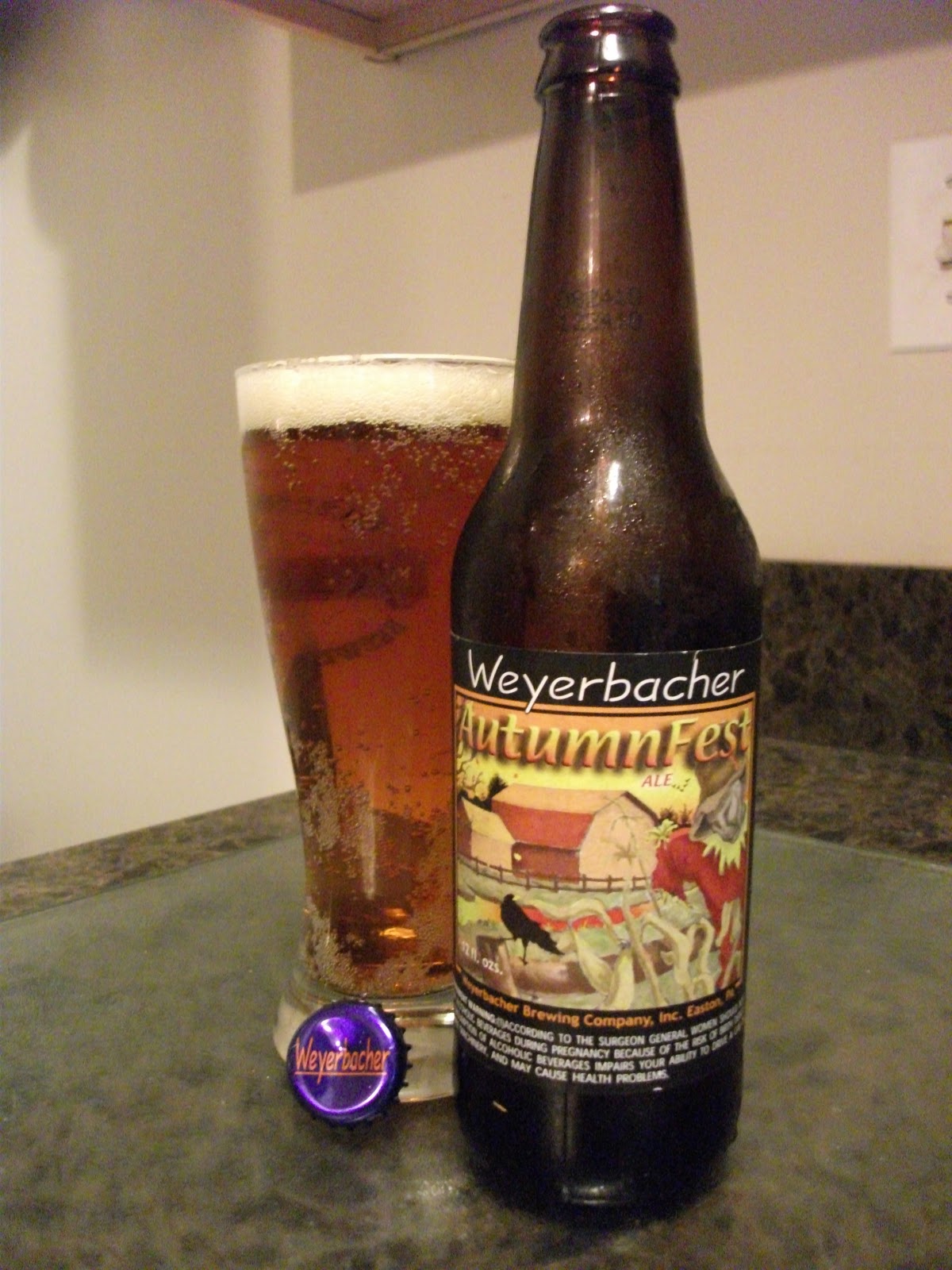 The Beer Cruiser: Weyerbacher Brewing Co. - Autumnfest Review