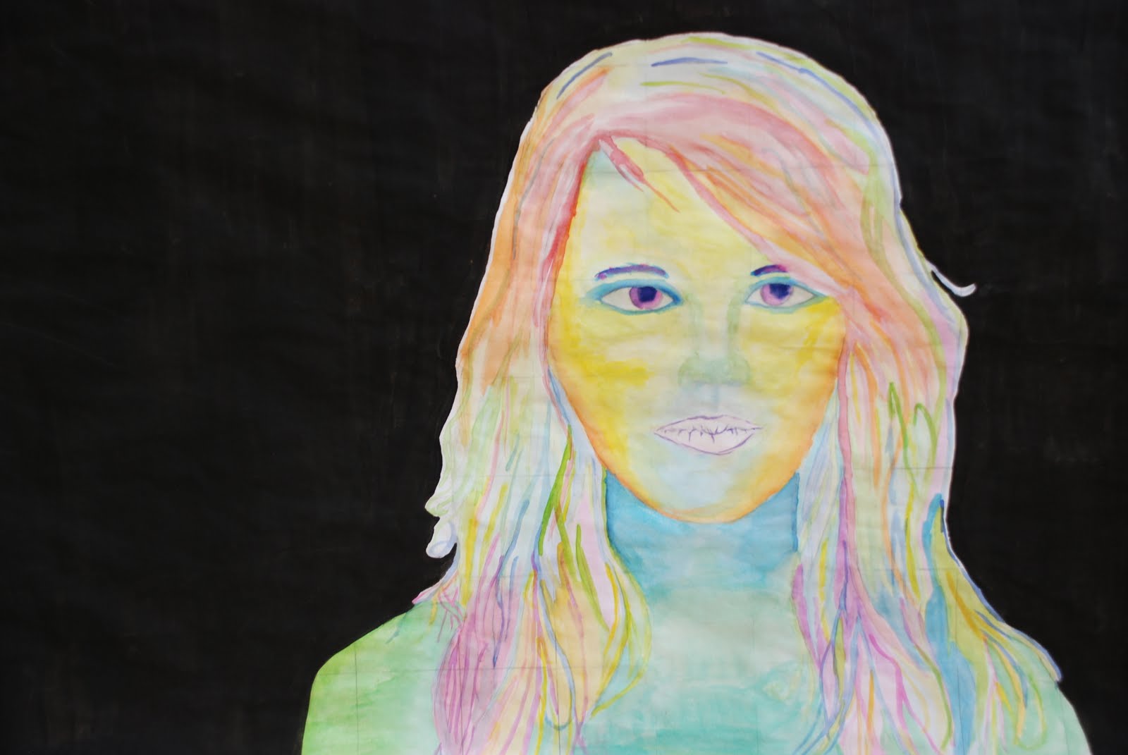 the wired atelier* blog: A Sample of Student Art: Self Portraits ...
