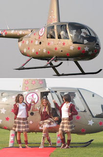 CHIMENTEROS 2011: Antonella vs Patito Feo: Como una diva y en helicóptero