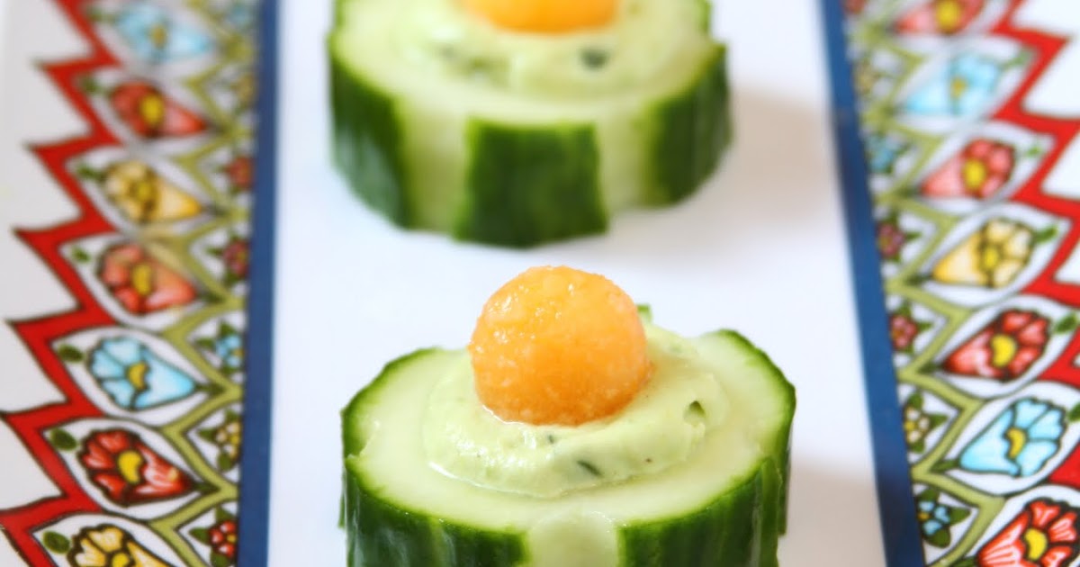 ShowFood Chef: Chilly Cucumber Cups w/Spicy Mousse - Simple Saturday