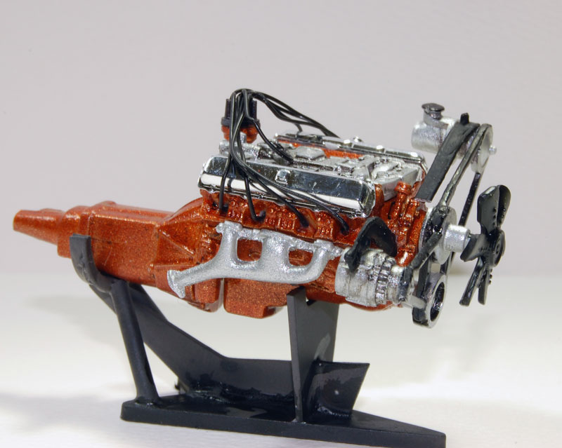 Model Car Builder Blog: 442 Olds "Clean Build"--Engine