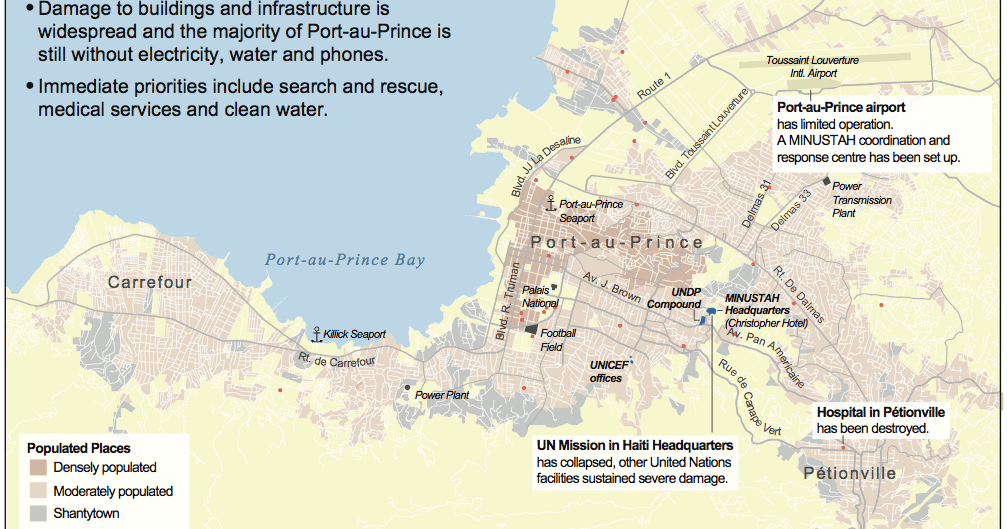 Carte Port-au-Prince