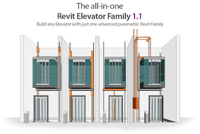 Revit Content: The All-in-One Revit Elevator Family 1.1 is available ...