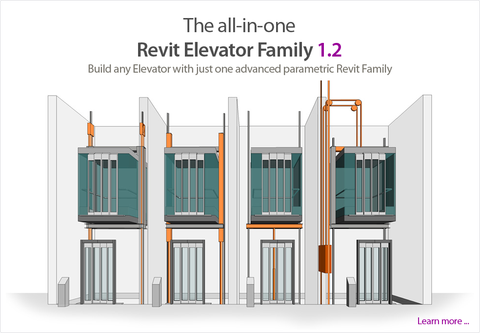 Revit Content: The All-in-One Revit Elevator Family 1.2 is available ...