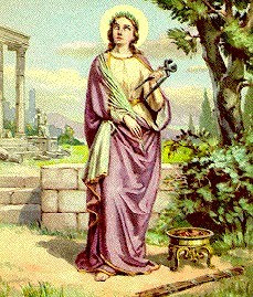 Sing a Song of Murder: Off-Topic: The Martyrdom of Saint Agatha
