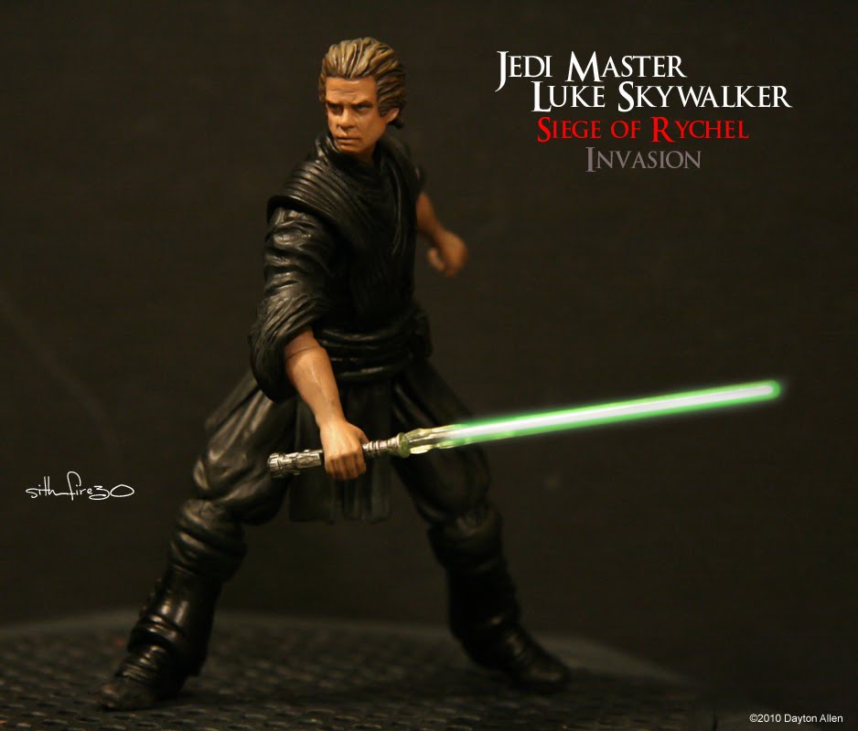 The Art of Dayton "SF30" Allen: Cool Hand "Jedi Master" Luke...and SW ...