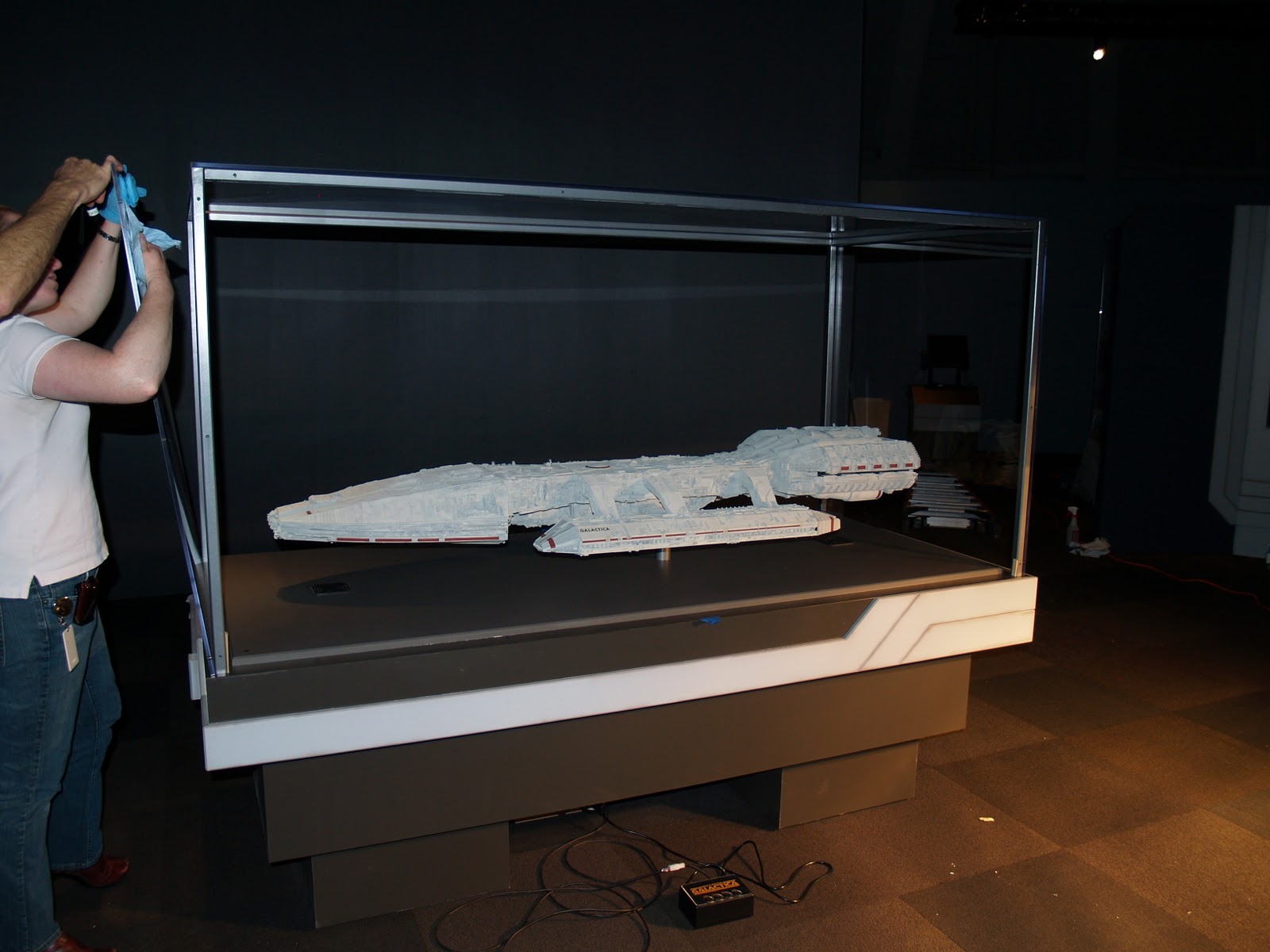 Asanuma Groove: model work: Battlestar Galactica - on display at the ...