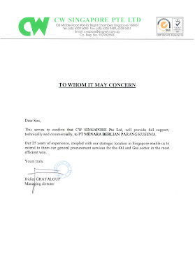 MENARA BERLIAN PARANGKUSUMA: CW SUPPORTING LETTER
