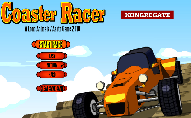 Free Flash Games: Coaster Racer