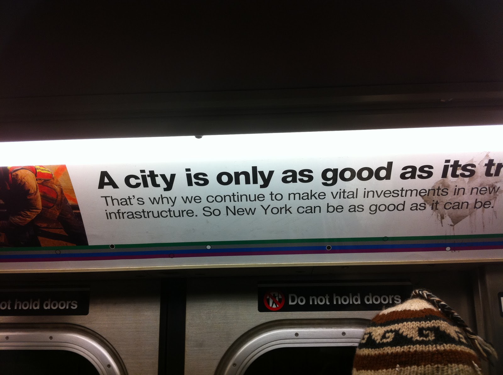 Suzannah B. Troy artist: MTA ad campaign rings hollow: Transit System ...