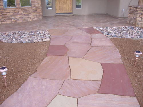 MK Construction: Arizona Flagstone (Walkways,Steps,Patio,ect)
