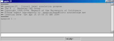 啄木鳥筆記本: ngspice for windows