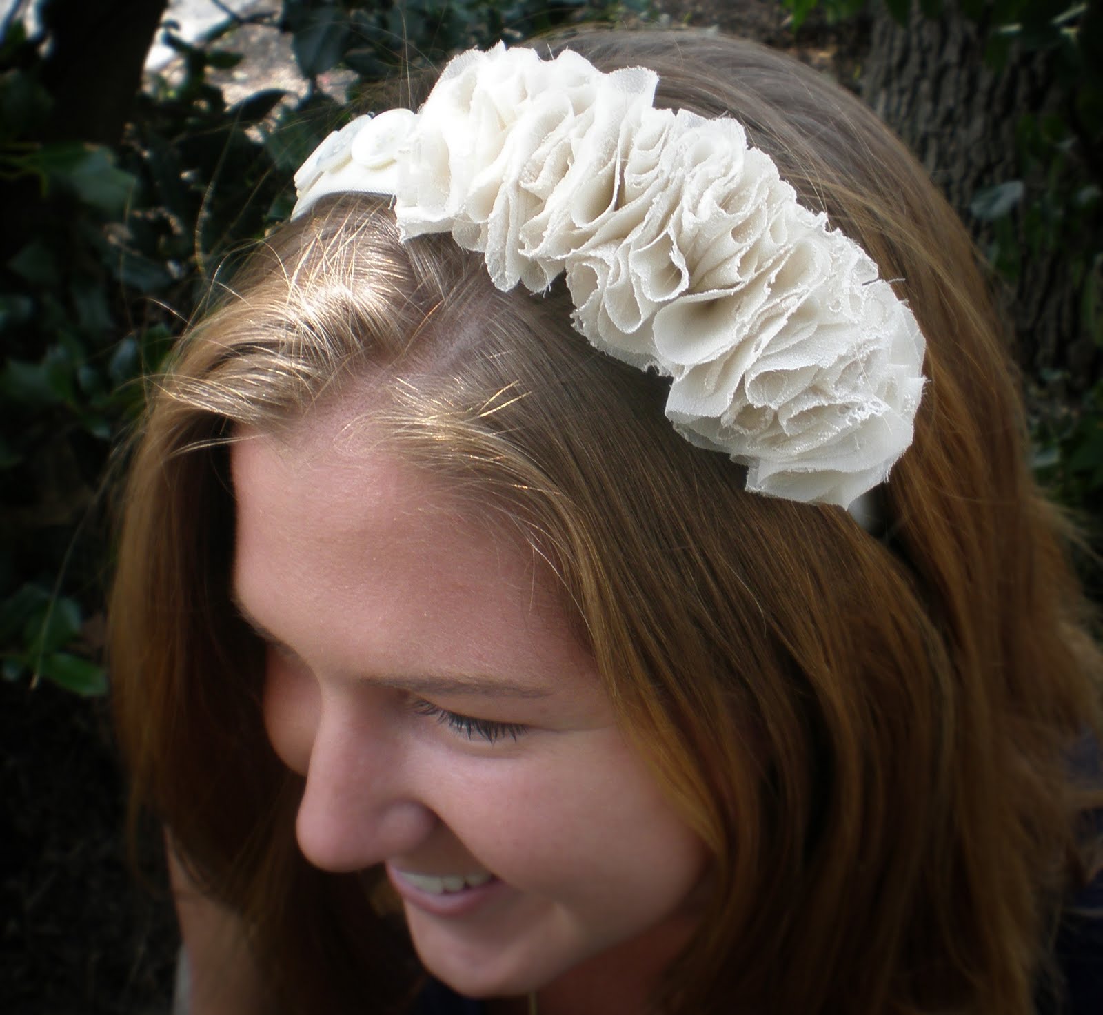 Recycled Ruffled Headband