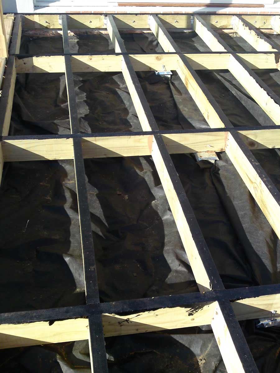 Decking Project: Extra protection