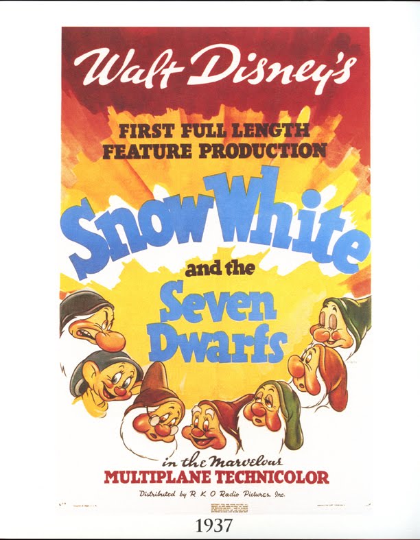 Filmic Light - Snow White Archive: 1994 Snow White Home Video - Lithographs