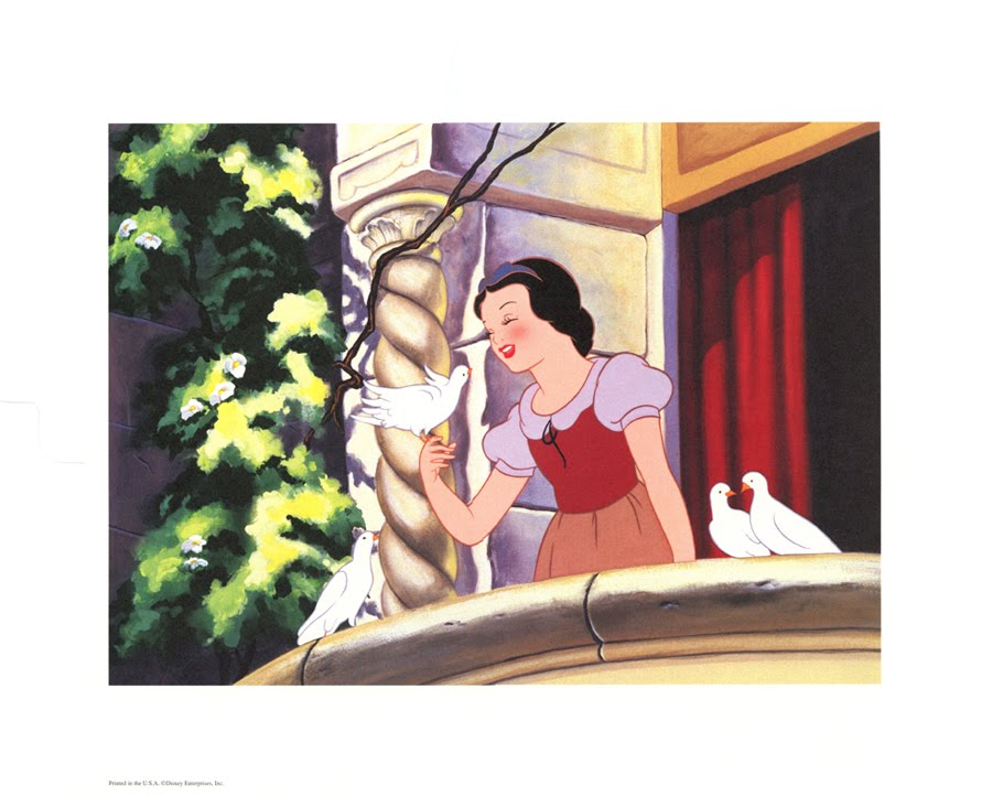 Filmic Light - Snow White Archive: 2001 Snow White Home Video - Lithographs