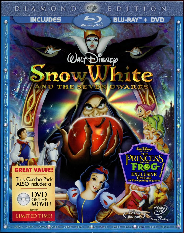 Filmic Light - Snow White Archive: 2009 Snow White Home Video - Diamond ...