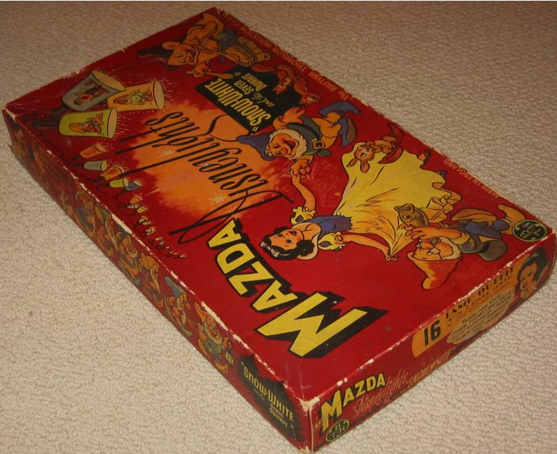 Filmic Light - Snow White Archive: Vintage Snow White Christmas Lights