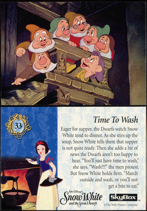 Filmic Light - Snow White Archive: 1994 SkyBox Trading Cards: 1-60