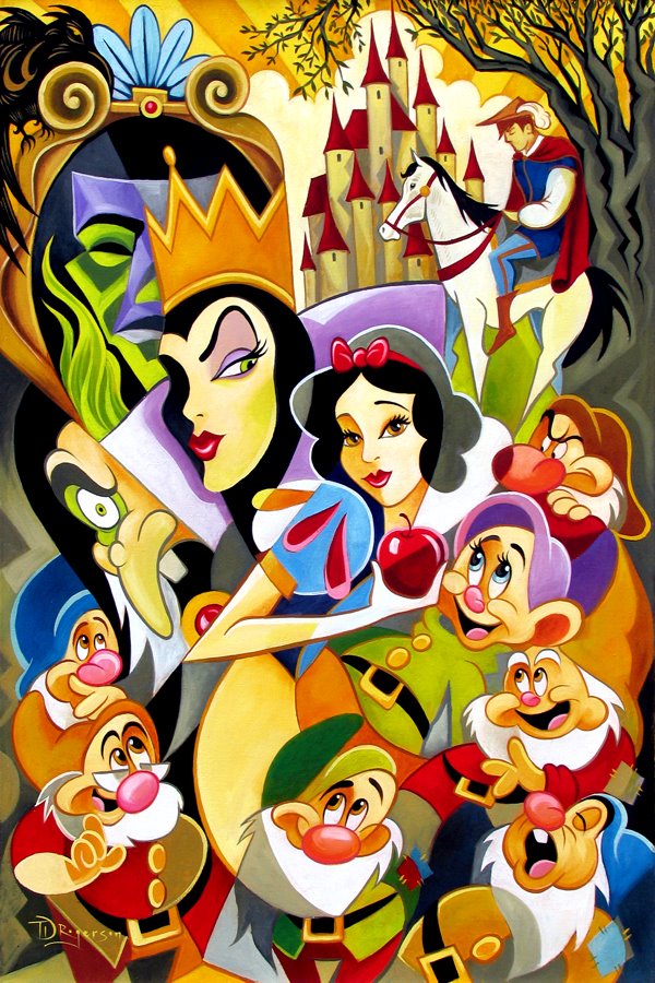 Filmic Light - Snow White Archive: The Disney Fine Art of Tim Rogerson