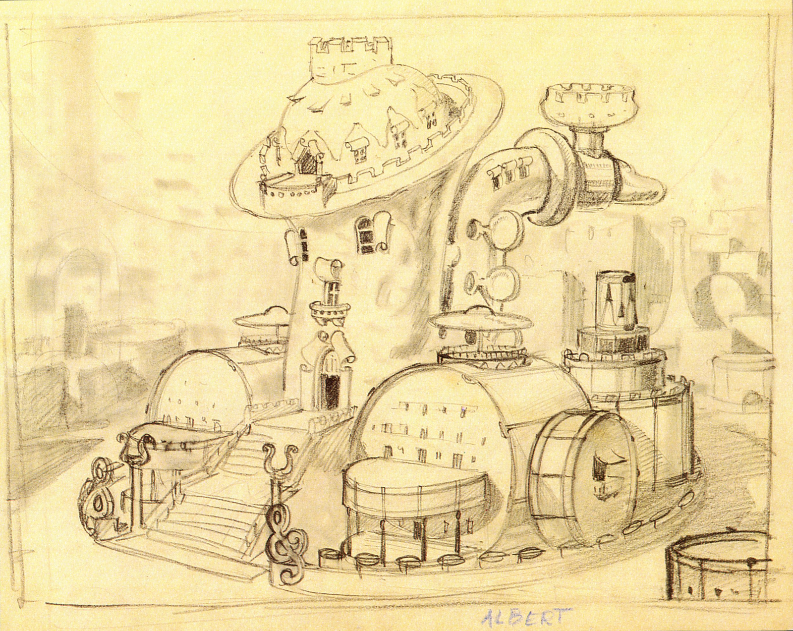 Filmic Light - Snow White Archive: Albert Hurter - Walt Disney's First ...