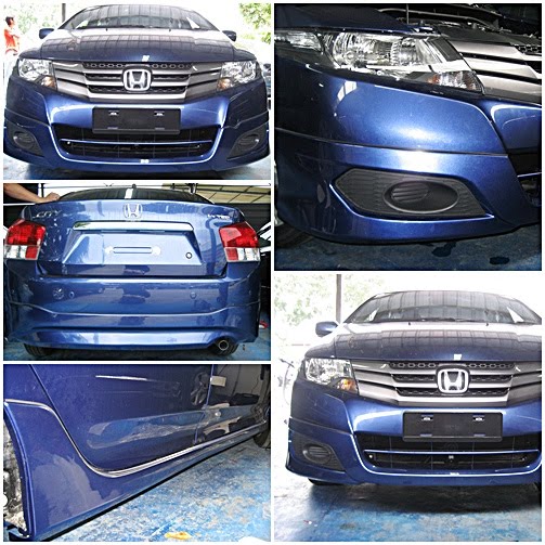 Star Level Auto Accessories: HONDA CITY MODULO Bodykit Set + Spoiler ...