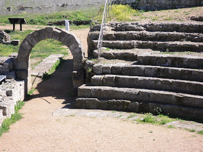 Regina Turdulorum: Aditus maximus del teatro romano de Regina Turdulorum.