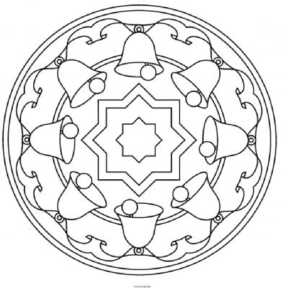 Los Mandalas: Mandalas de Navidad