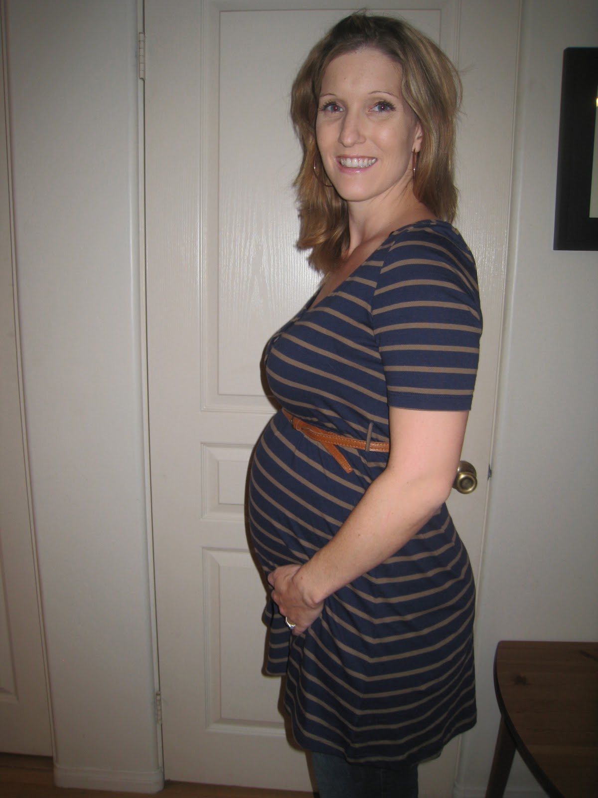 Myke & Me Plus ThreeFour: 22 Weeks Belly Comparison