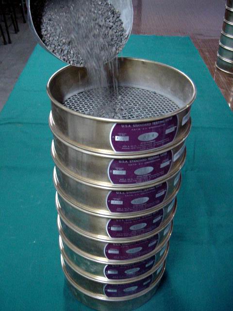 ESTUDIO DE MUESTRA DE SUELO GEOLOGÍA Y SUELOS 2010-2: TAMIZADO