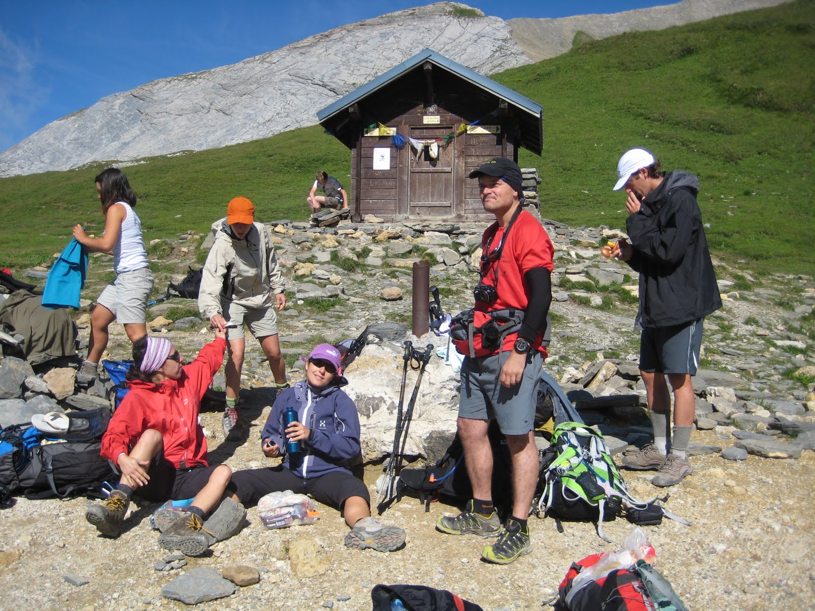 SofoKaos: 3ª ETAPA: CHALET DE NANT BORRANT- REFUGIO DE MOTTETS.