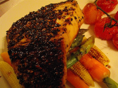 Trailstops: Dine Fine Main - Pan Fried Black Pepper and Chili Crusted ...