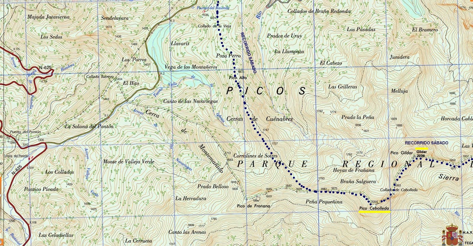 Grupo de montaña "2000 y Pico": Integral de Valdeón