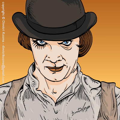 The Art Of Dimitri Kozma: Alex - Clockwork Orange - Illustration by ...