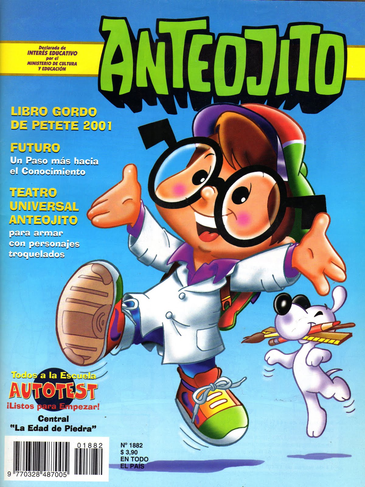 Las Portadas de Revista Anteojito: Revistas Anteojito - Marzo de 2001