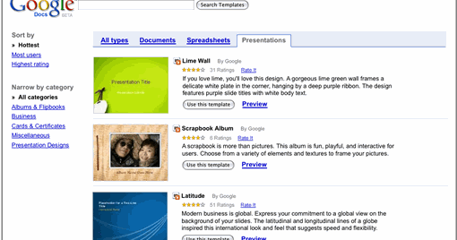 Official Google Blog: Templates bring Docs to life