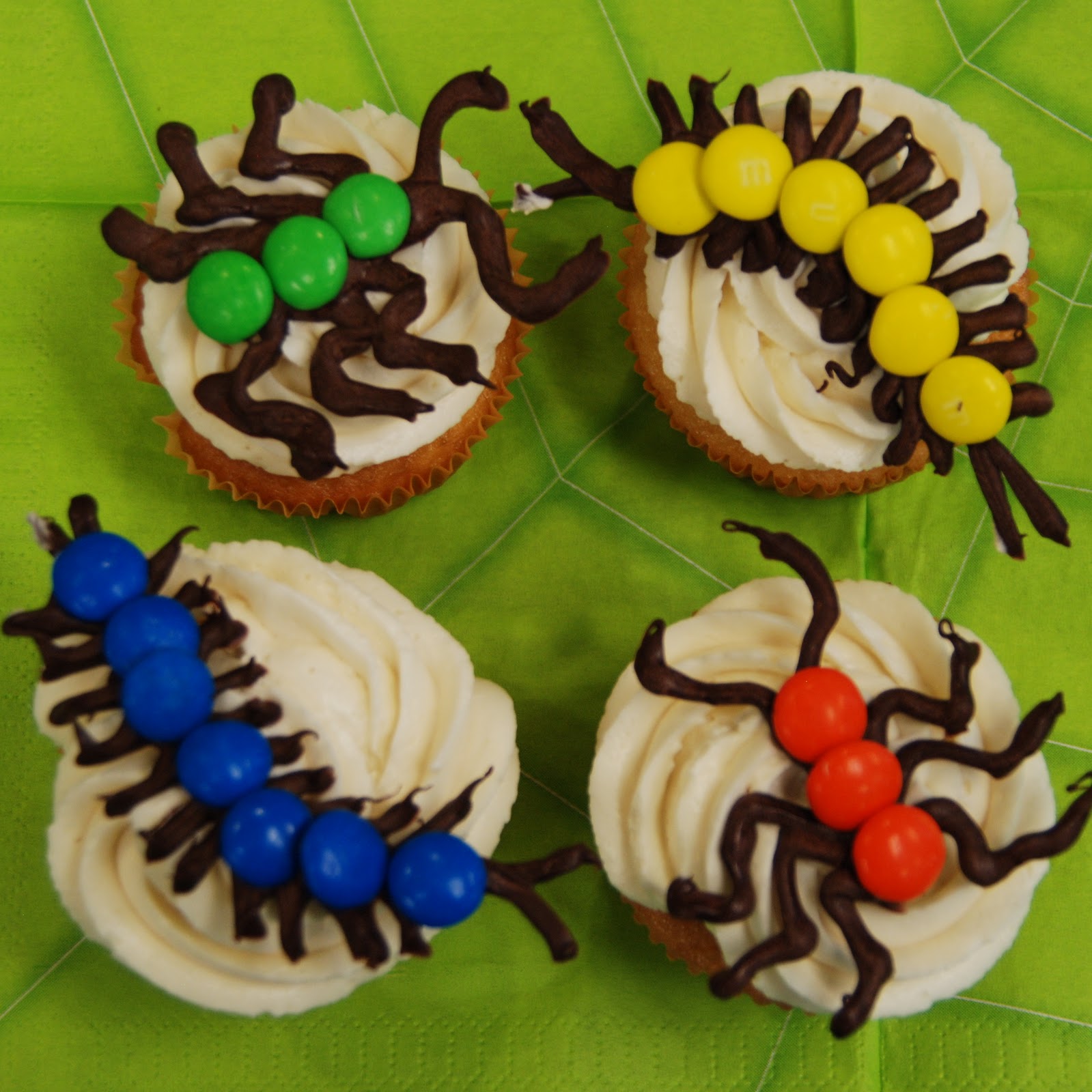 Bug and Butterfly Cupcakes!