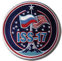 Space Patches: Expedition 17 Space Patch - International Space Station