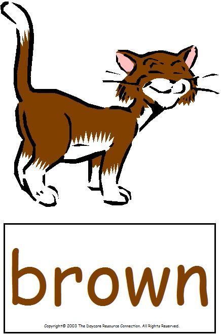 CATS COLOURS (FLASHCARDS) | learningenglish-esl