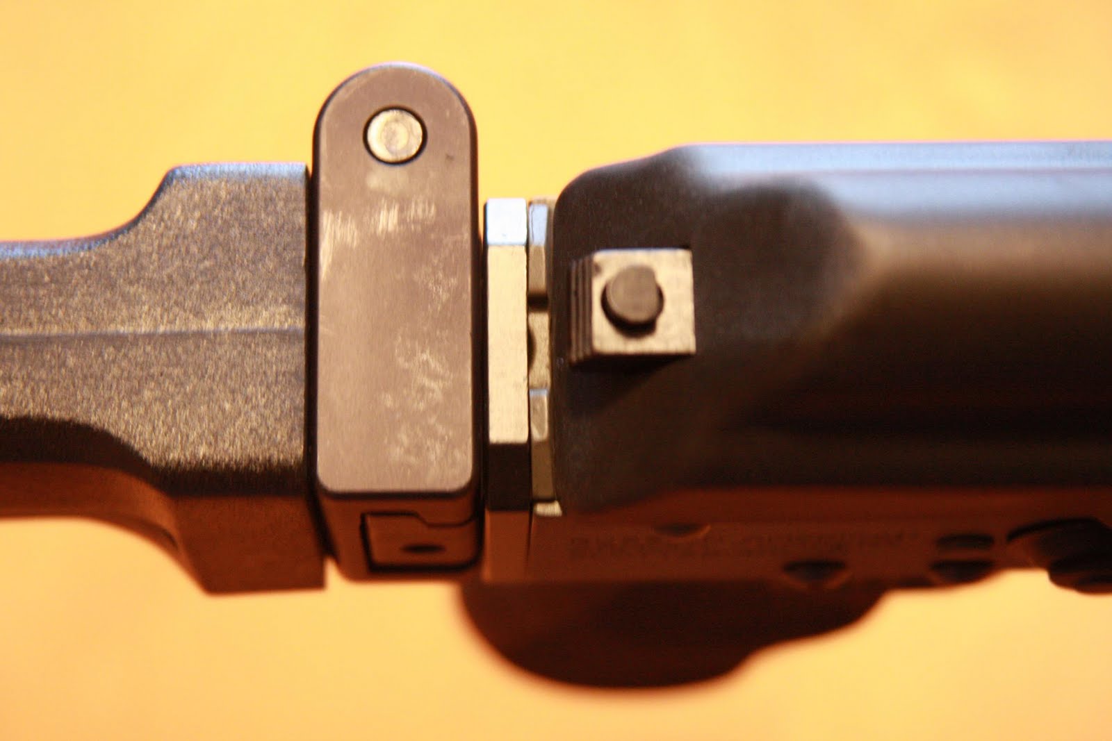 Tromix stock + Stormwerkz folding mech: am I doing it wrong? - Saiga-12 ...