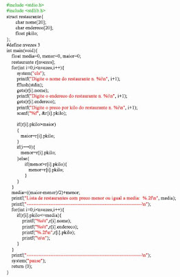 Programando em C++: Lista - Estruturas